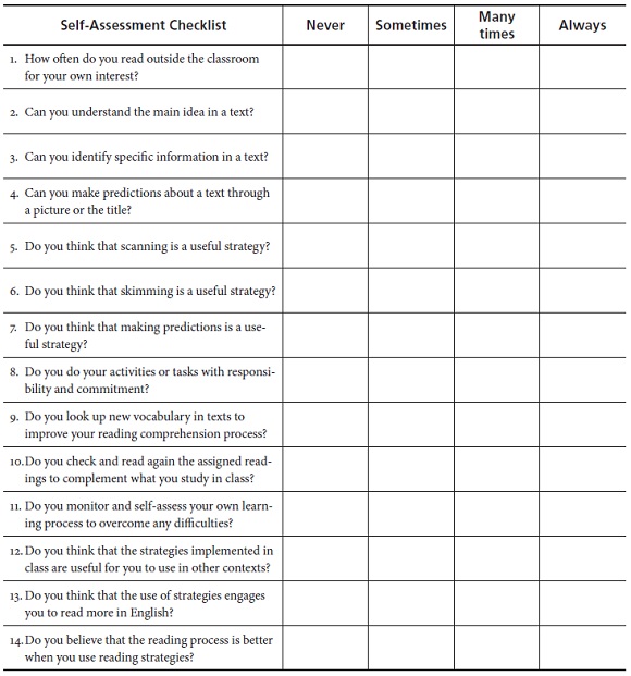 Building up Autonomy Through Reading Strategies | Profile: Issues in Teachers' Professional ...